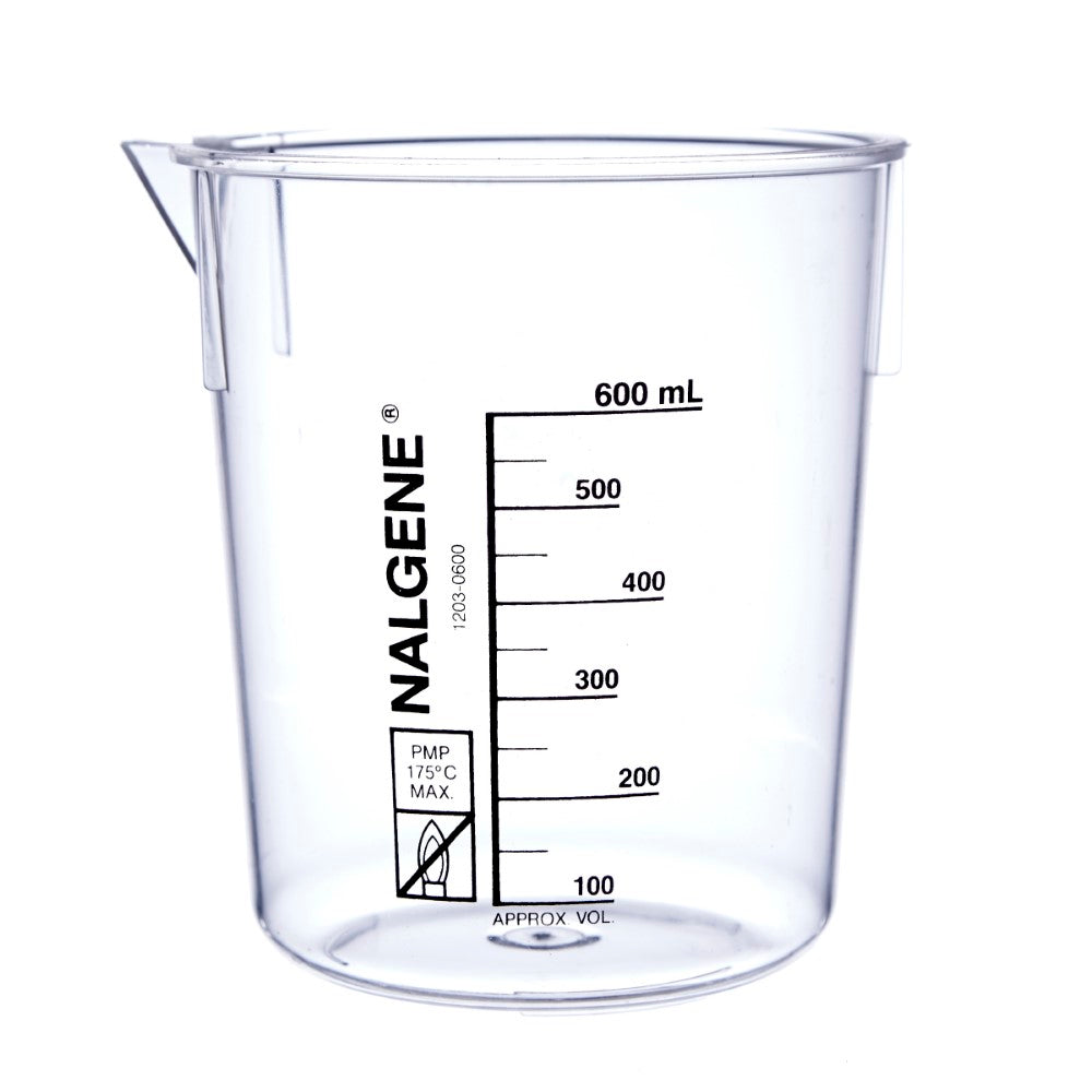 Nalgene™ Griffin Low-form PMP Beakers # 600 ml - Pkg/4 – Consolidated Plastics