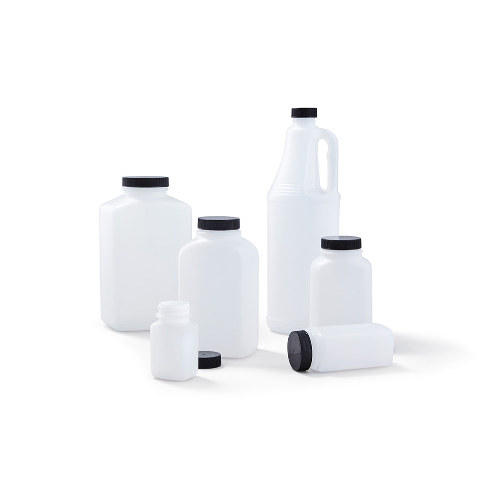 Oblong and Round Jugs with Caps – Consolidated Plastics