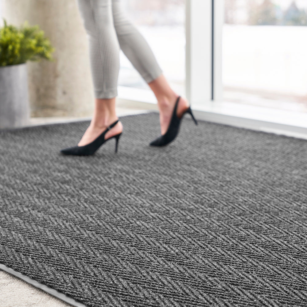 Premiere Brush Dry® Mats # Charcoal, 4' x – Consolidated Plastics