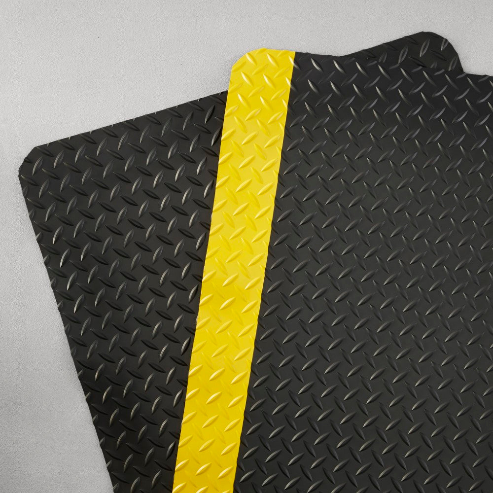 Heavy Duty Diamond-Plate Sponge Mats # Black – Consolidated Plastics
