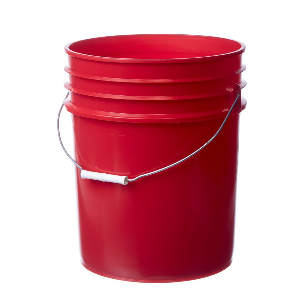 5 Gallon Pails # Red – Consolidated Plastics