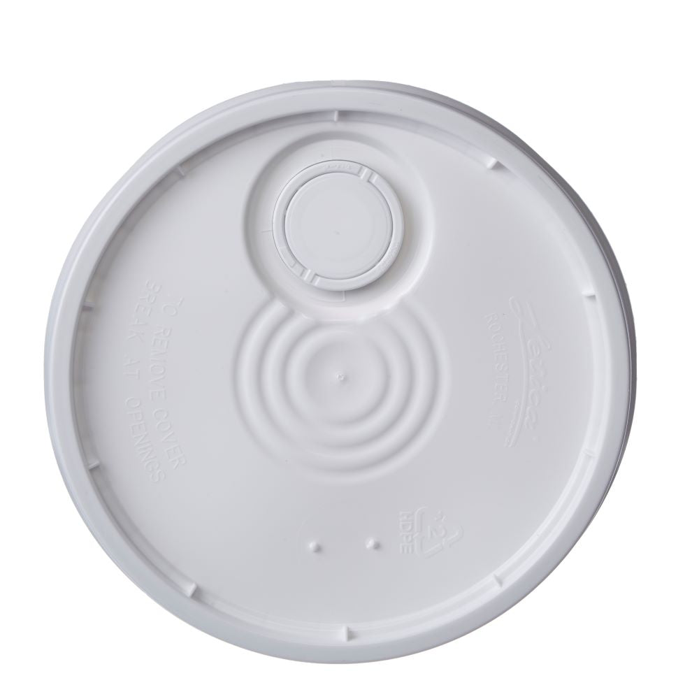3.5 - 7 Gallon Spouted Pail Lids # White – Consolidated Plastics
