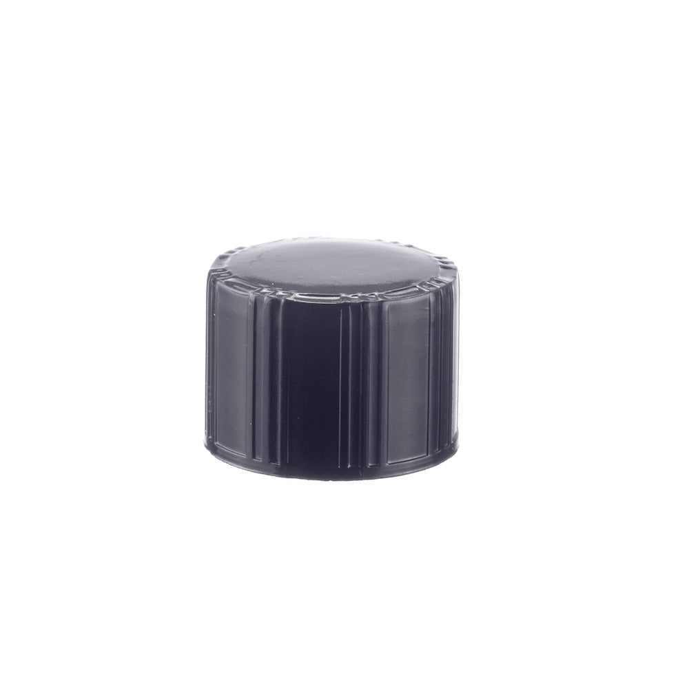 Assorted Caps Black # 18mm - 1 Dozen – Consolidated Plastics