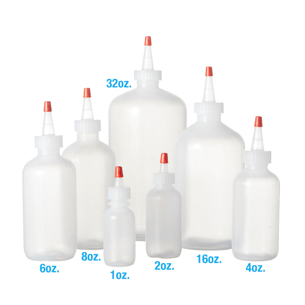 Reusable Plastic Bottles 32 Oz HDPE Plastic Bottles With Flip Top Caps ...