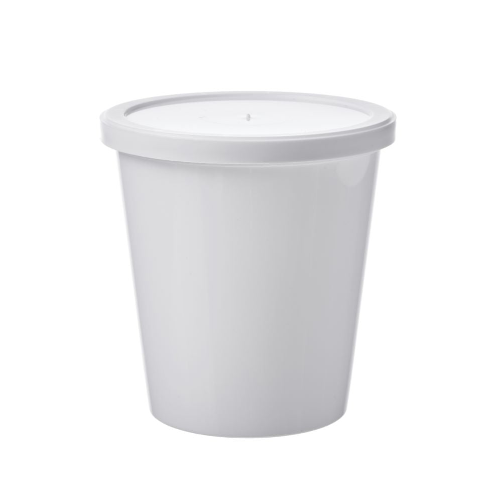White Disposable Containers # 7.5 Oz. - Case of 250 – Consolidated Plastics