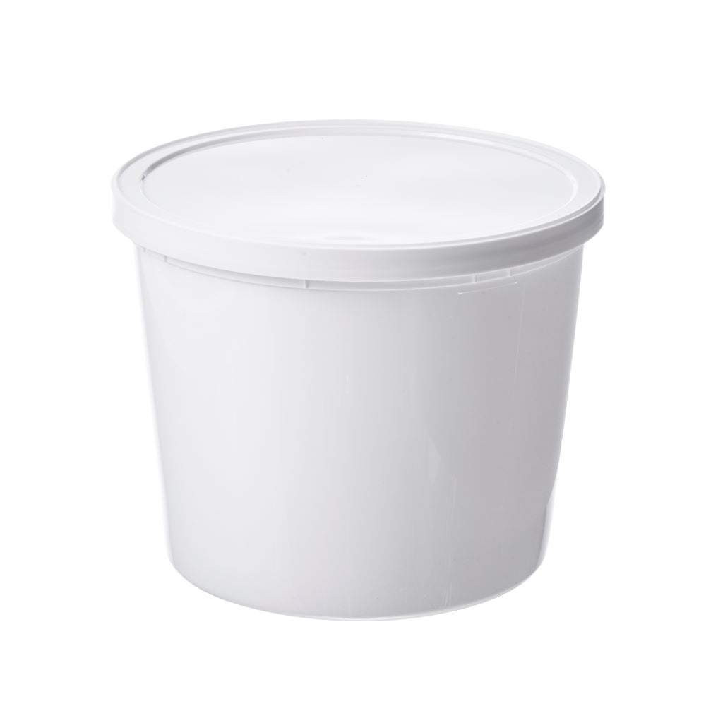 Round Tubs With Covers # 166 Oz – Consolidated Plastics