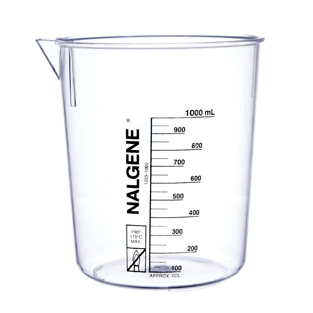 Nalgene™ Griffin Low-form PMP Beakers # 1000 ml - Pkg/3 – Consolidated Plastics