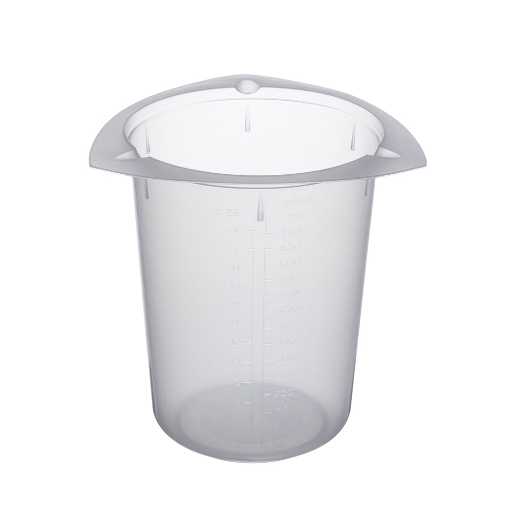 Tri Pour Disposable Beaker # 800 ml - Pkg/100 – Consolidated Plastics