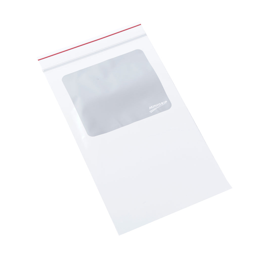 Minigrip® Reclosable White Block Bags 2 Mil # 5x8 - Case of 1000 ...